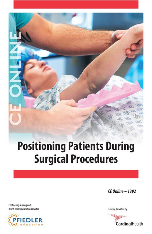 Positioning patients during surgical procedures
